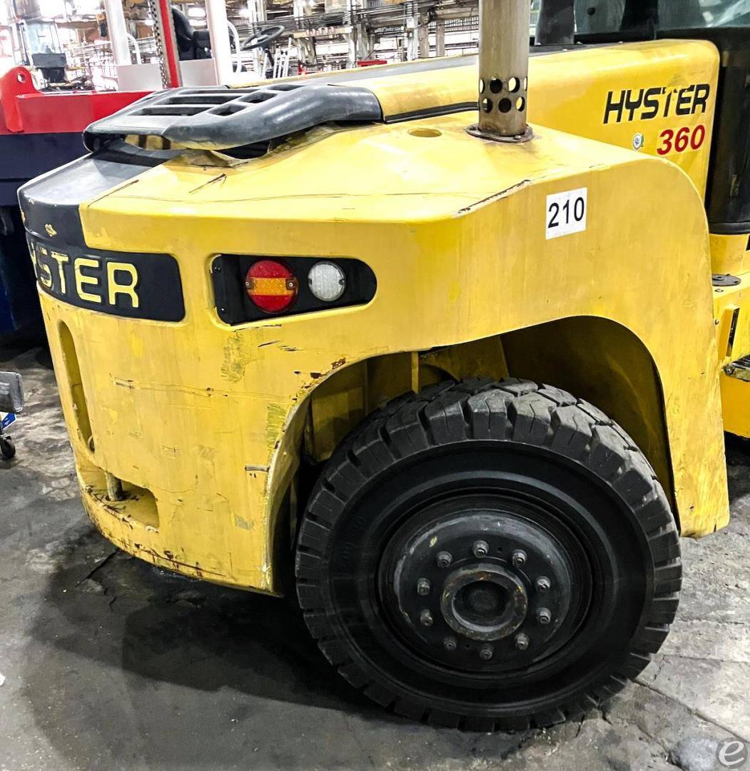 2018 Diesel Hyster Pneumatic Tire 4 Wheel Sit Down | Eliftruck