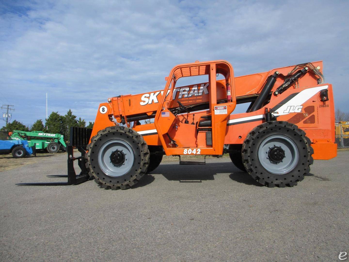 2015 Diesel Skytrak Telehandlers 8042 - 123Forklift