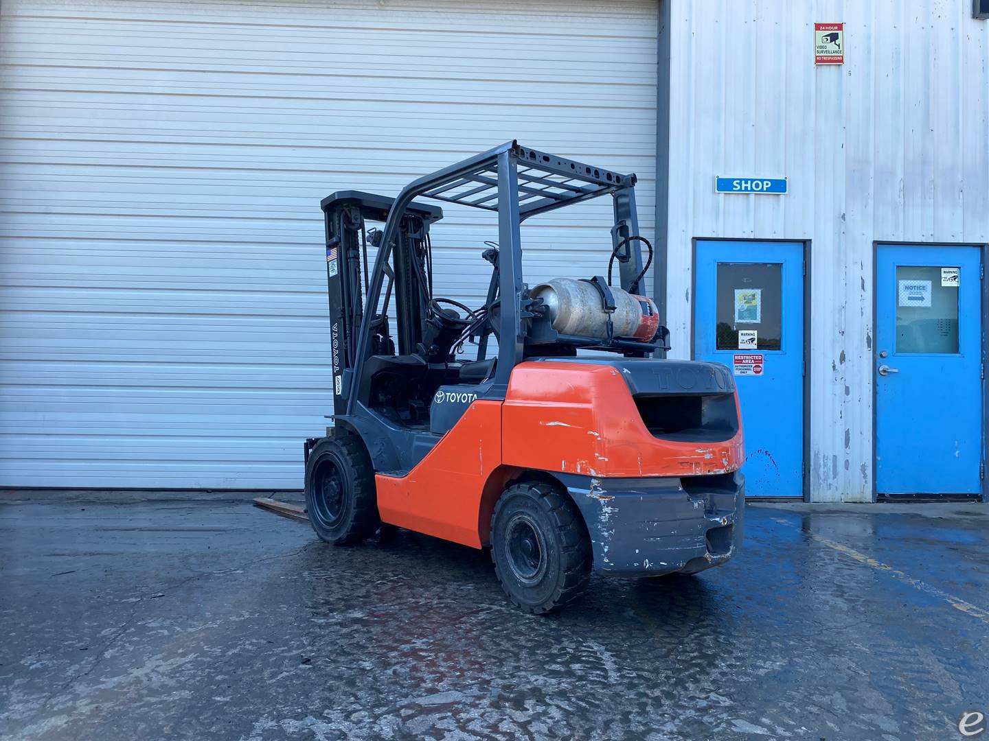 2016 LP Gas Toyota Pneumatic Tire 4 Wheel Sit Down | Eliftruck