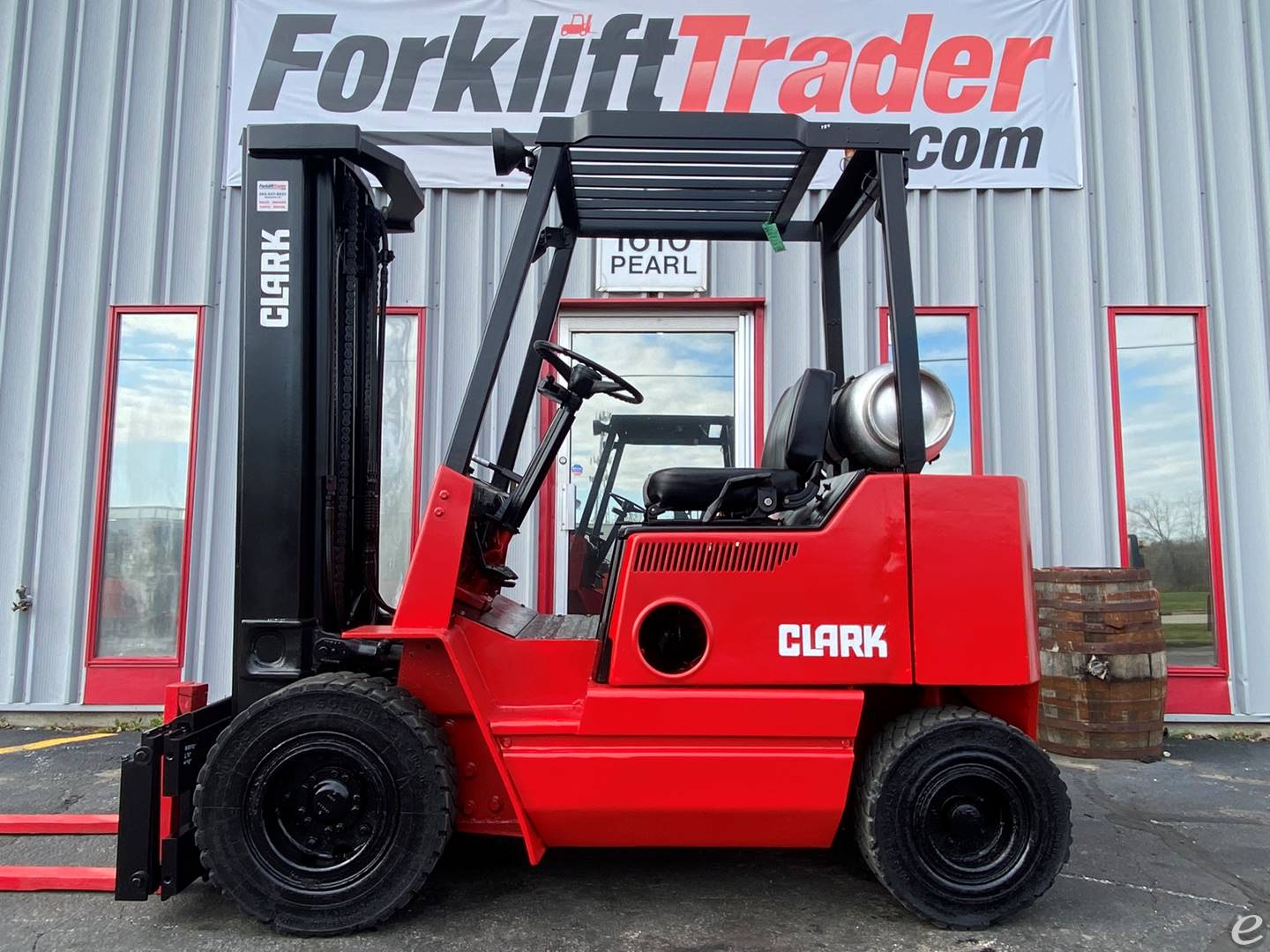 LP Gas Clark GPX20 Pneumatic Tire 4 Wheel Sit Down