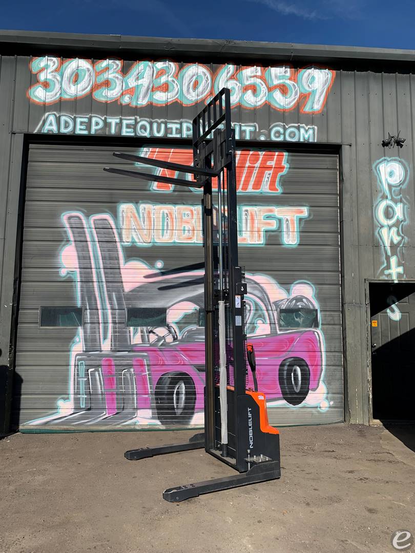 2022 Electric Noblelift Electric Walkie Straddle Stacker | Eliftruck