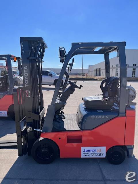 2017 LP Gas Toyota Forklifts 8FGCU15 - 123Forklift