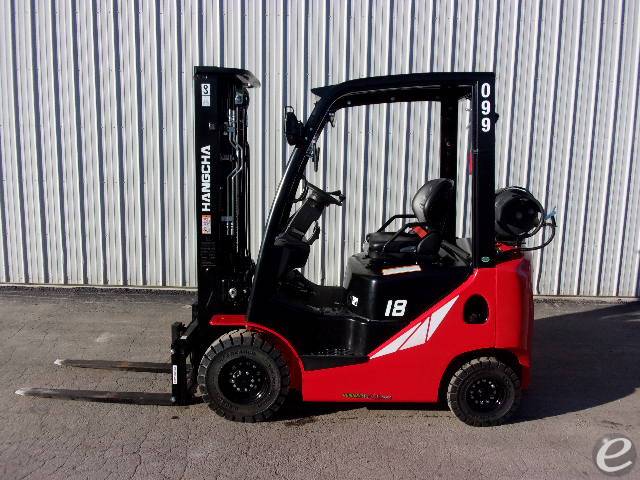 2022 LP Gas Hangcha Pneumatic Tire 4 Wheel Sit Down | Eliftruck