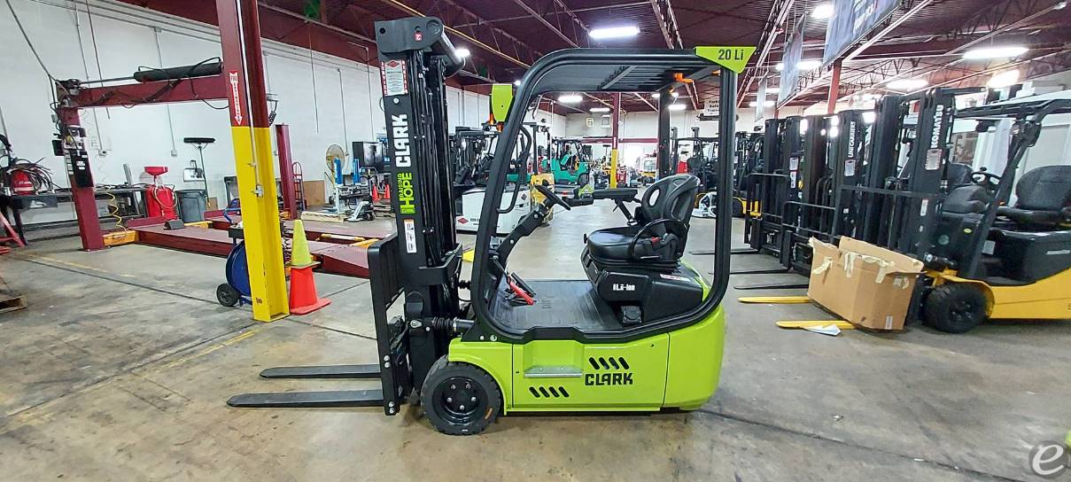 2022 Clark TWLI-20 Electric 3 Wheel Sit Down