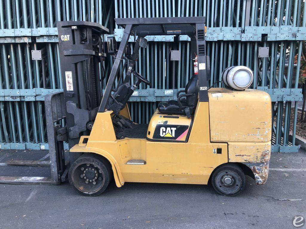 2011 LP Gas Cat GC55K-LP Cushion Tire 4 Wheel Sit Down (Indoor Warehouse)