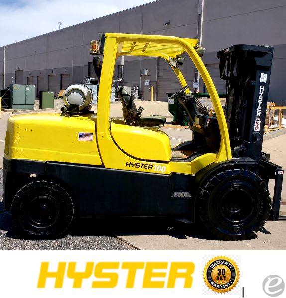 2007 LP Gas Hyster Pneumatic Tire 4 Wheel Sit Down | Eliftruck