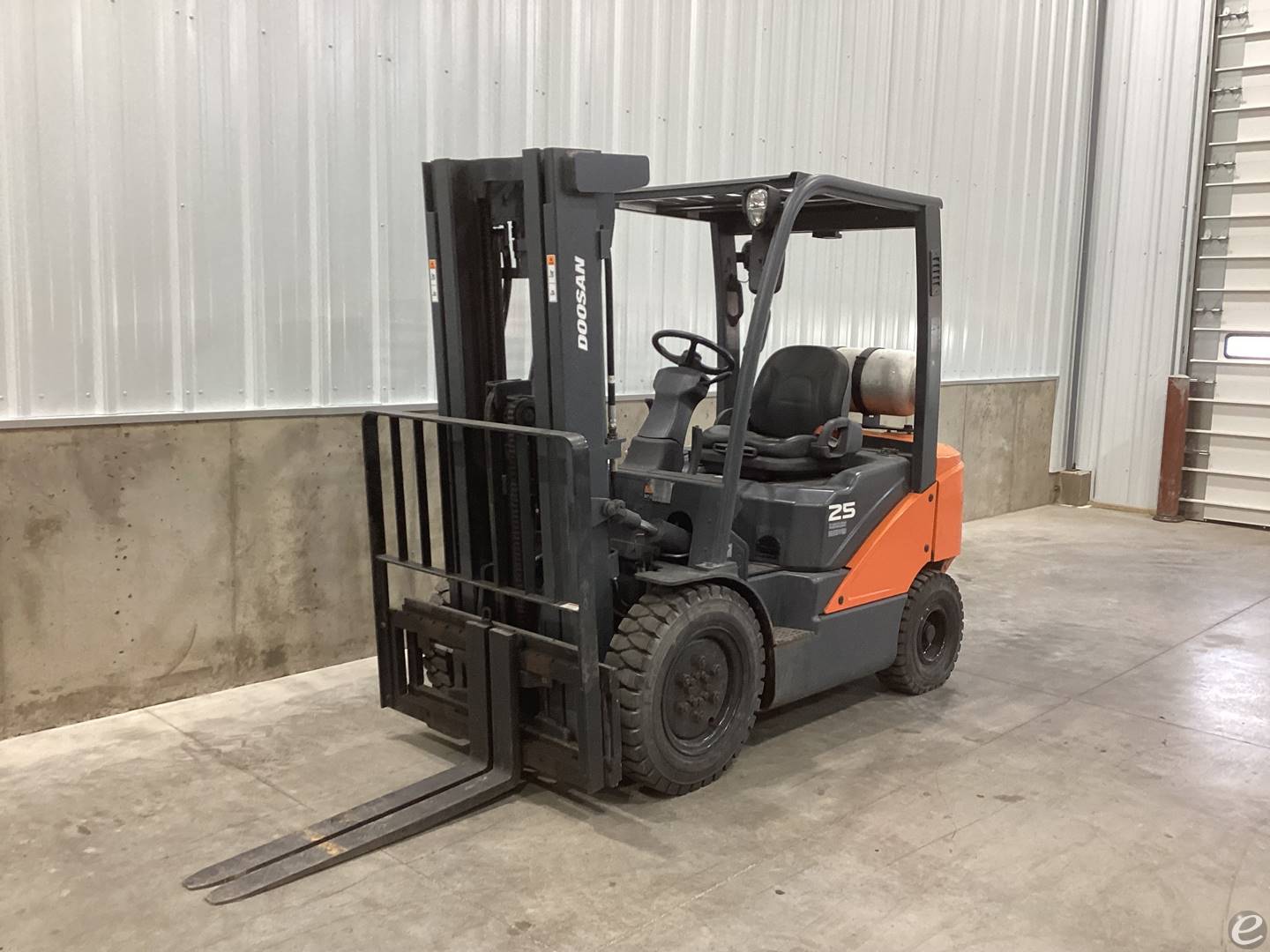 2018 LP Gas Doosan G25N-7 Pneumatic Tire 4 Wheel Sit Down