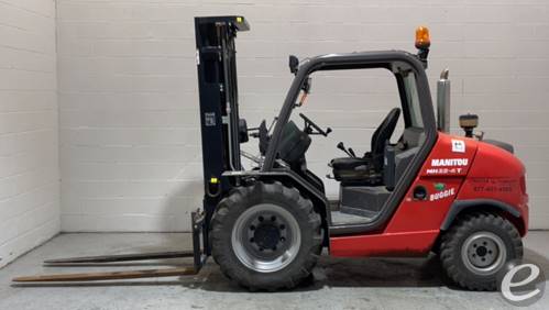 2019 Diesel Manitou MH25-4T Rough Terrain (Vertical Mast)