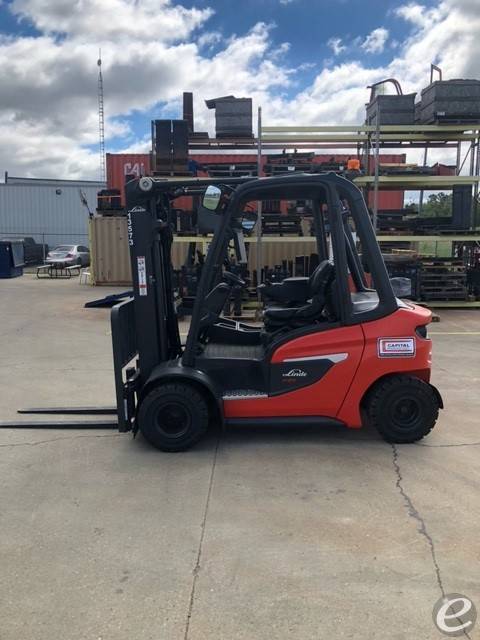 2021 Diesel Linde H25D 1202-01 Pneumatic Tire 4 Wheel Sit Down