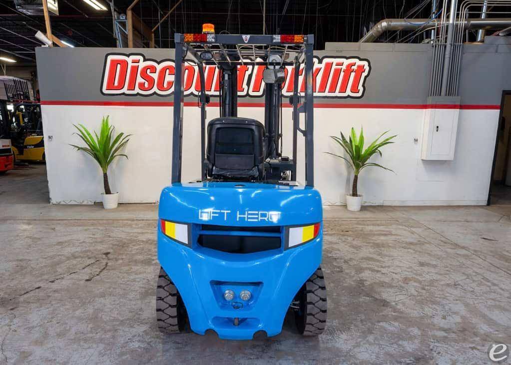 2023 Electric Lift Hero CPD20 Pneumatic Tire 4 Wheel Sit Down