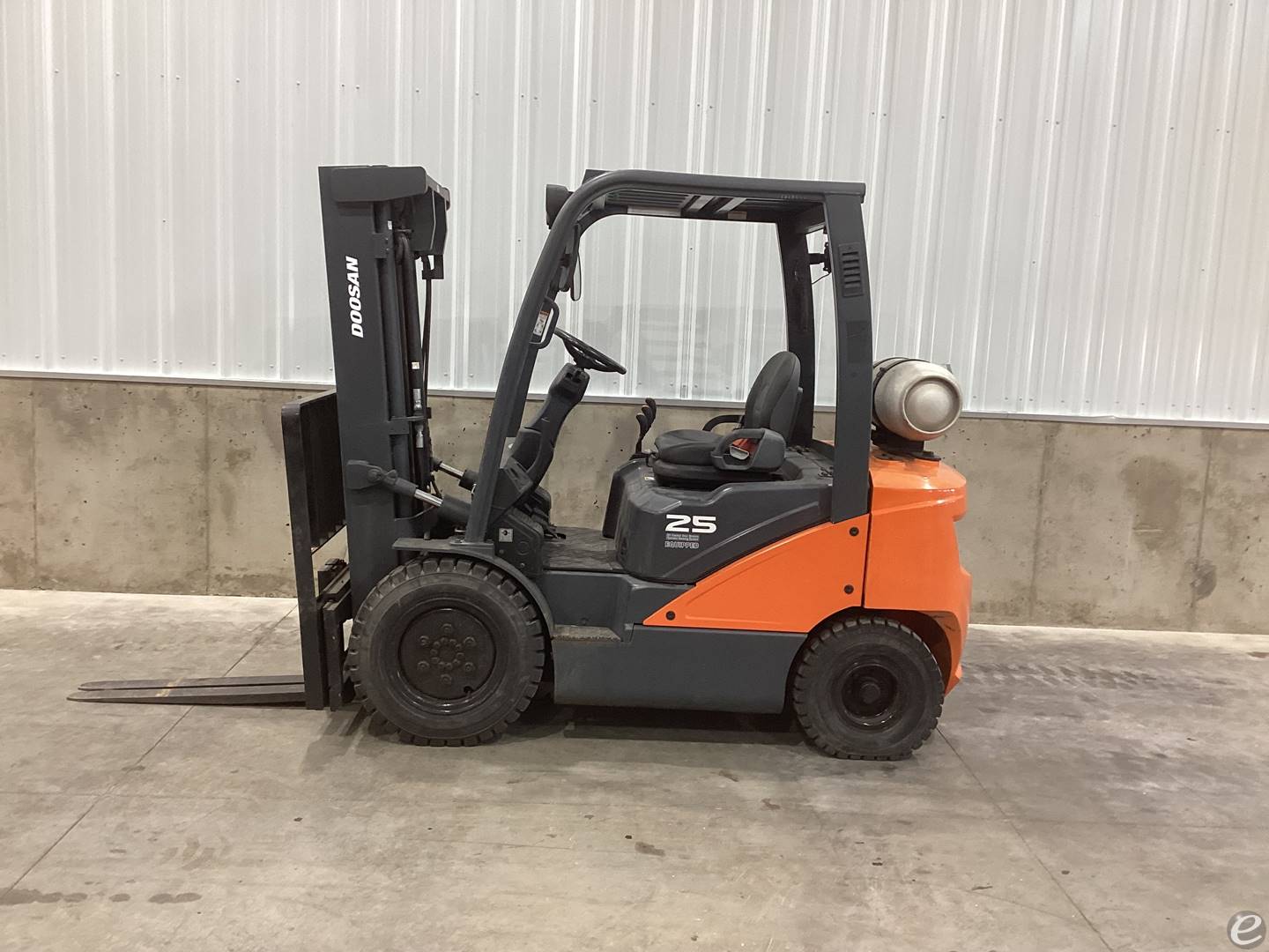 2018 LP Gas Doosan G25N-7 Pneumatic Tire 4 Wheel Sit Down
