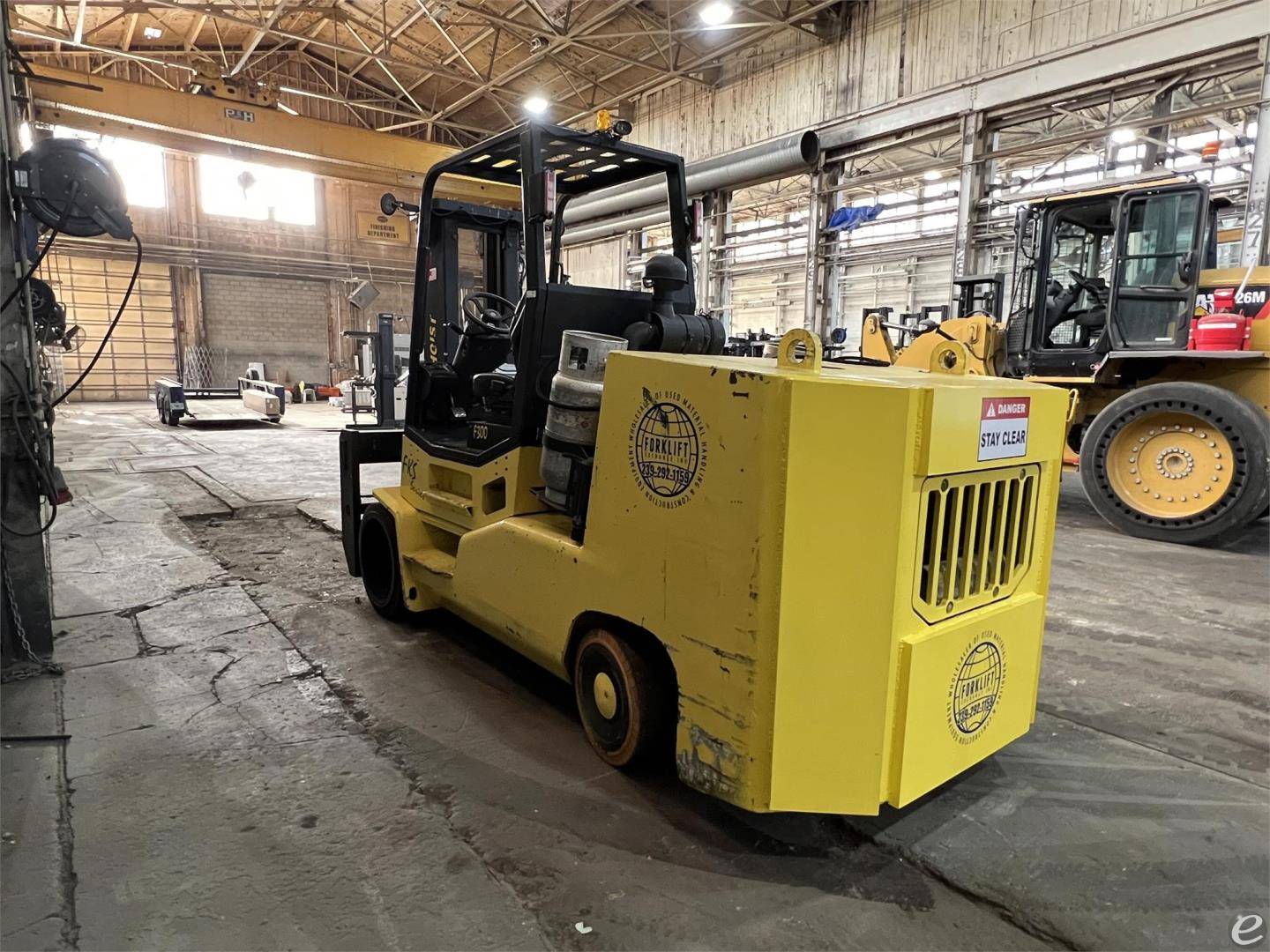 2007 LP Gas Hoist Liftruck Cushion Tire 4 Wheel Sit Down (Indoor ...