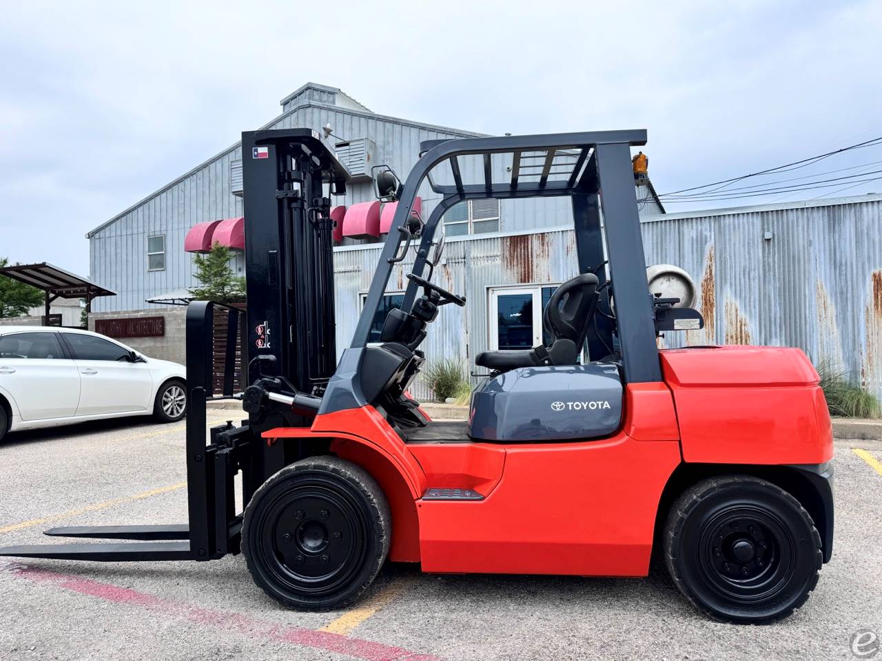 2002 LP Gas Toyota Sit Down Rider 7FGU35 - 123Forklift