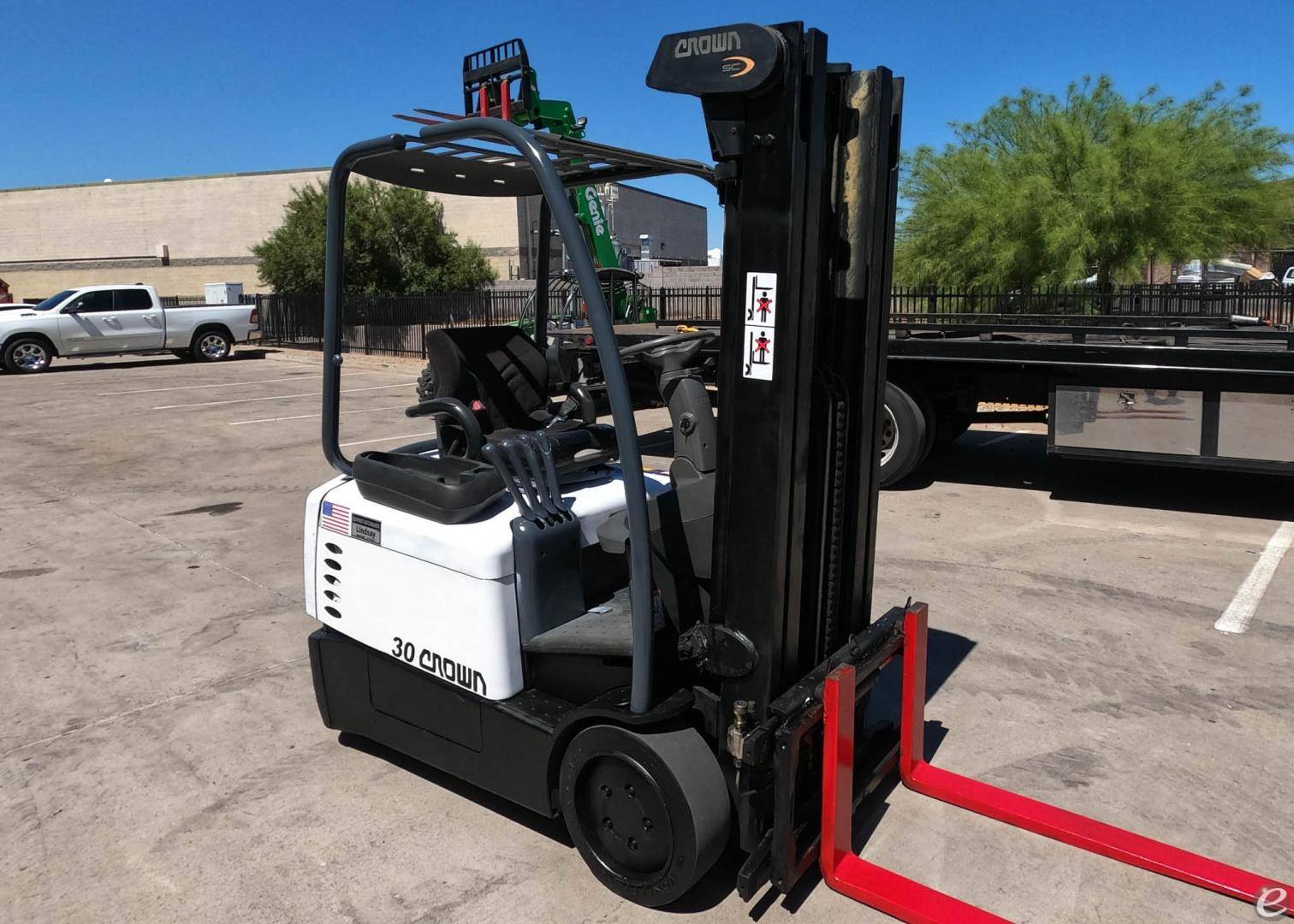 2008 Electric Crown Sit Down Rider SC4520-30 - 123Forklift