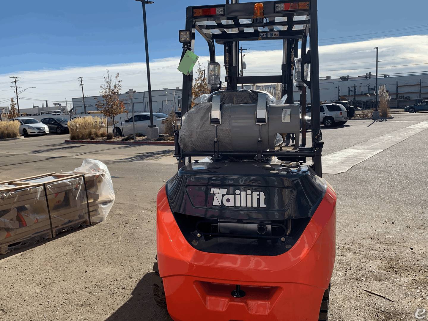 2023 LP Gas Tailift Pneumatic Tire 4 Wheel Sit Down | Eliftruck