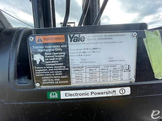 2018 LP Gas Yale Forklifts GC050VX - 123Forklift