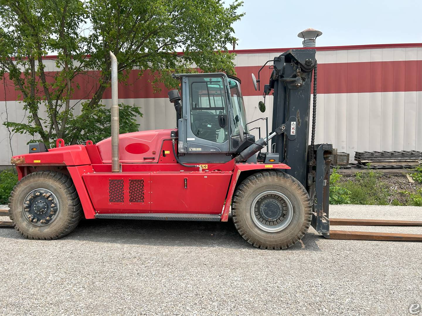 2018 Diesel Kalmar Pneumatic Tire 4 Wheel Sit Down | Eliftruck