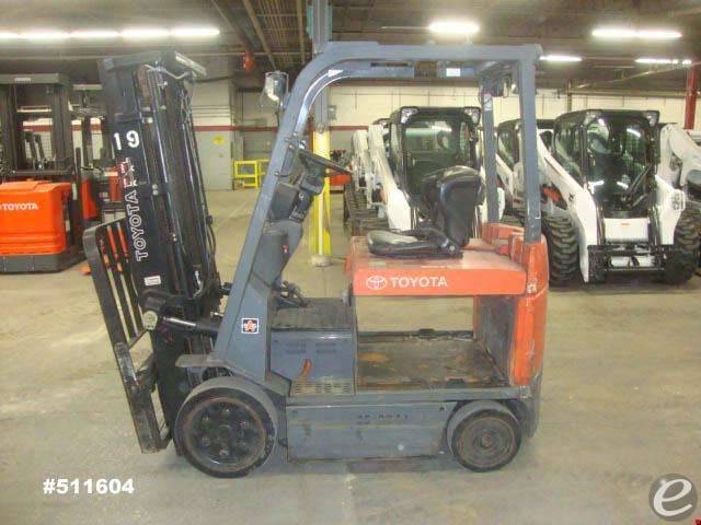 2005 Electric Toyota 7FBCU25 Electric 4 Wheel Sit Down