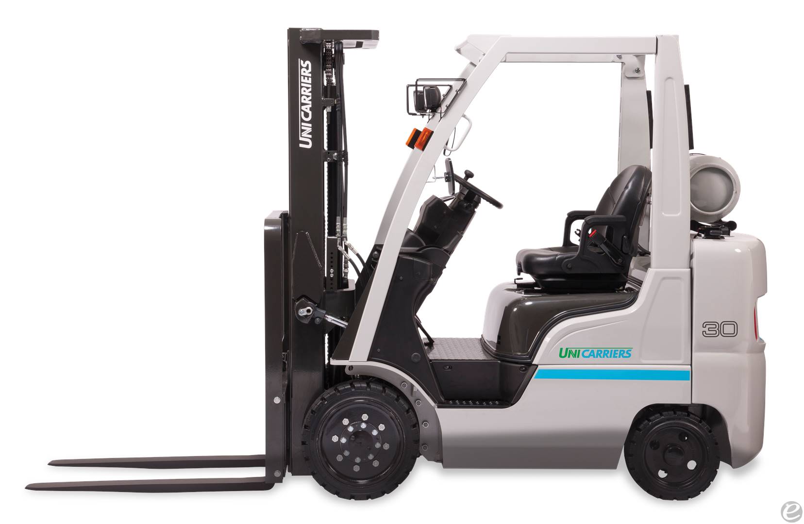 2023 LP Gas Unicarriers MCP1F2A25LV / CF50LP Cushion Tire 4 Wheel Sit ...