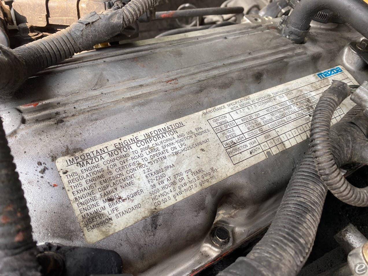 LP Gas Yale GLP060VX Pneumatic Tire 4 Wheel Sit Down