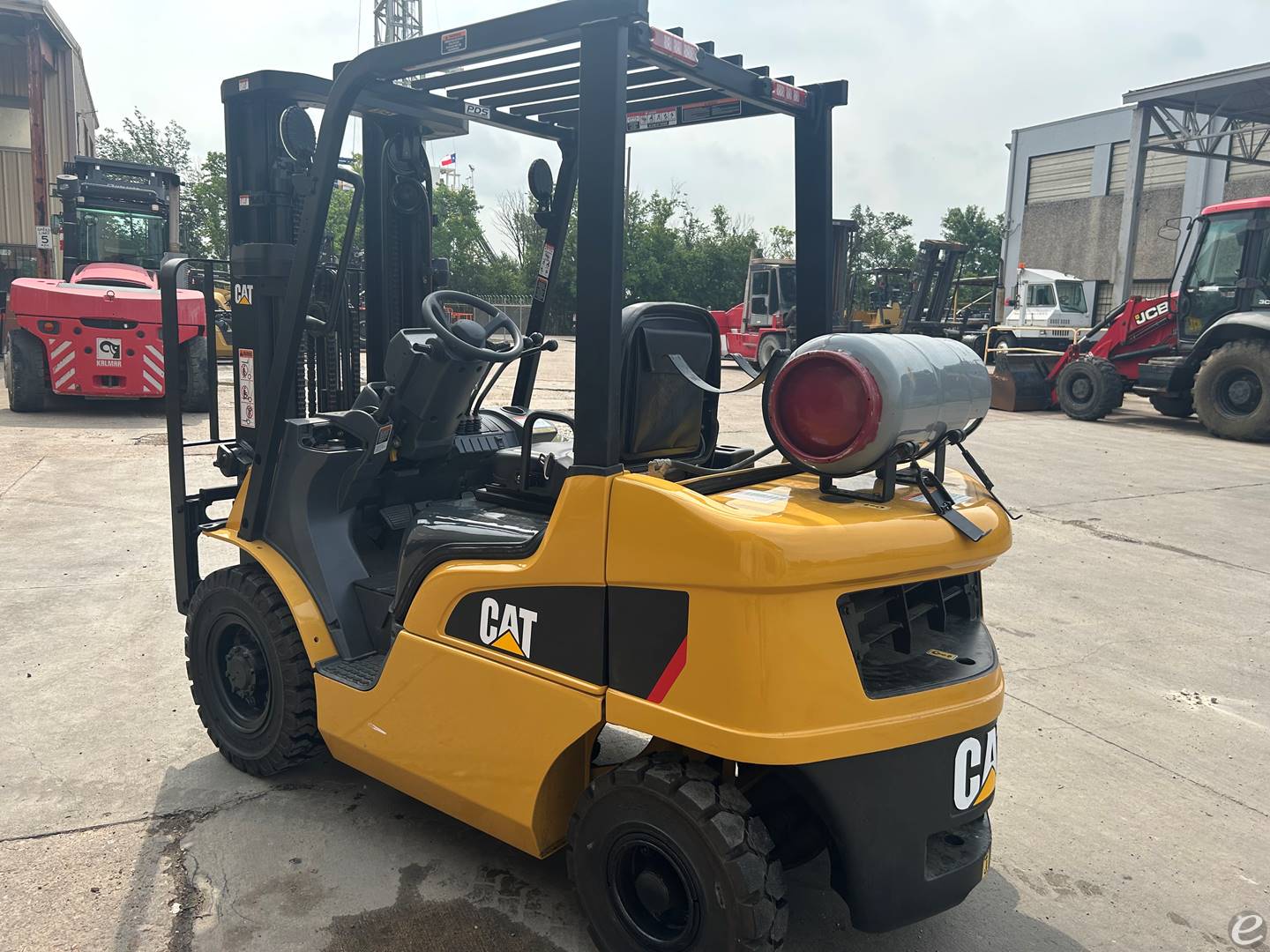 2018 LP Gas Cat Forklifts GP25N5 - 123Forklift