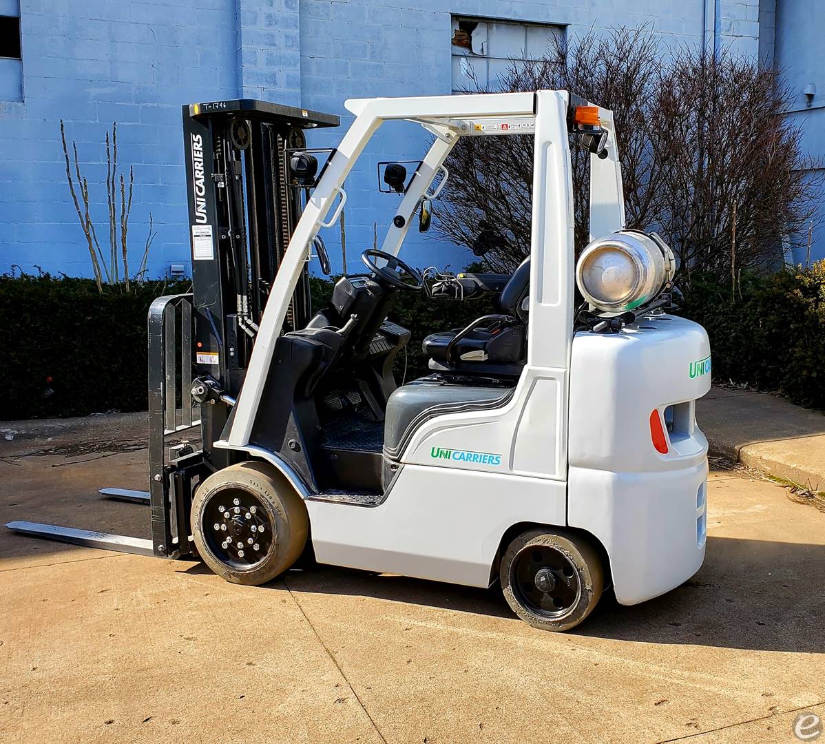 2018 LP Gas Unicarriers MCP1F2A25LV / CF50LP Cushion Tire 4 Wheel Sit ...