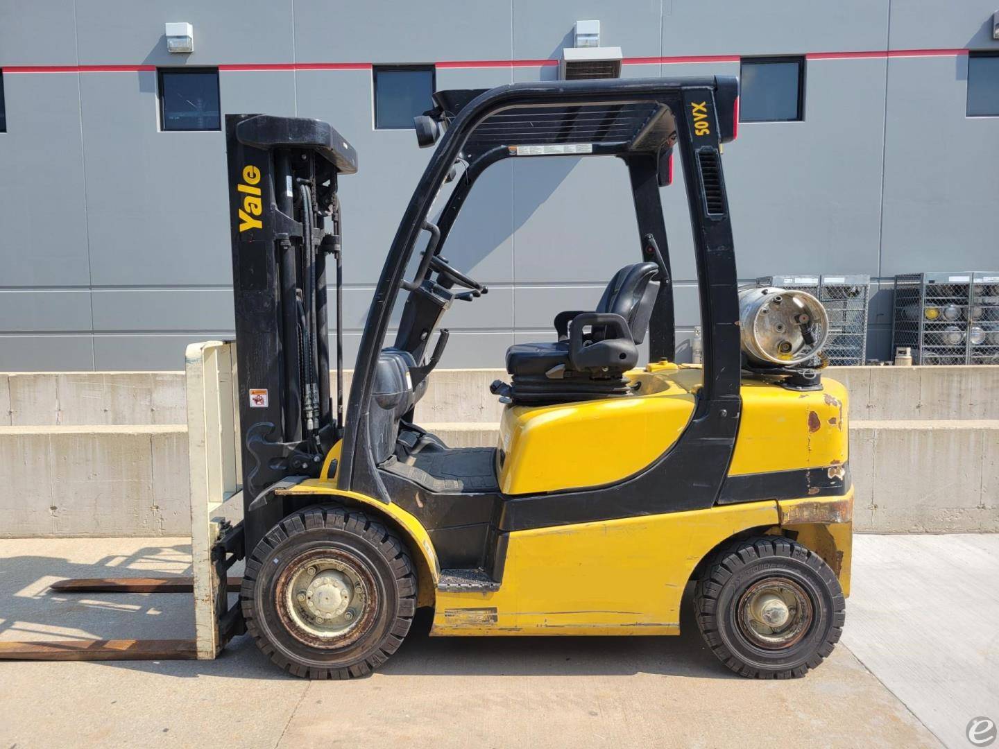 2016 LP Gas Yale GLP050VX Pneumatic Tire 4 Wheel Sit Down