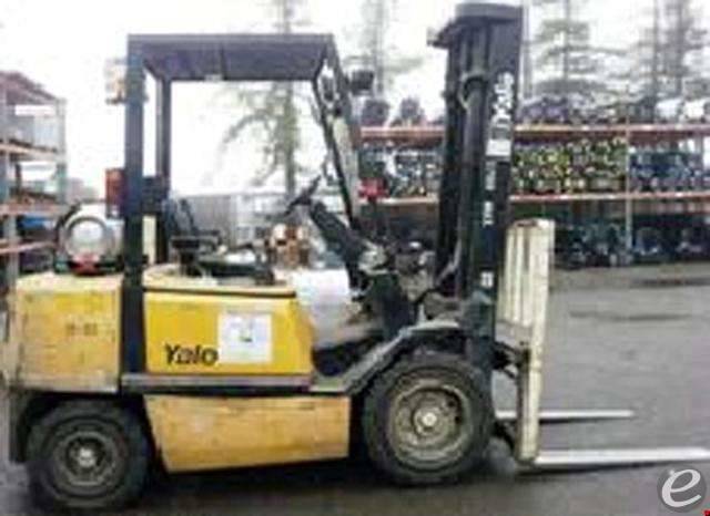 2002 LP Gas Yale GLP060TG Pneumatic Tire 4 Wheel Sit Down