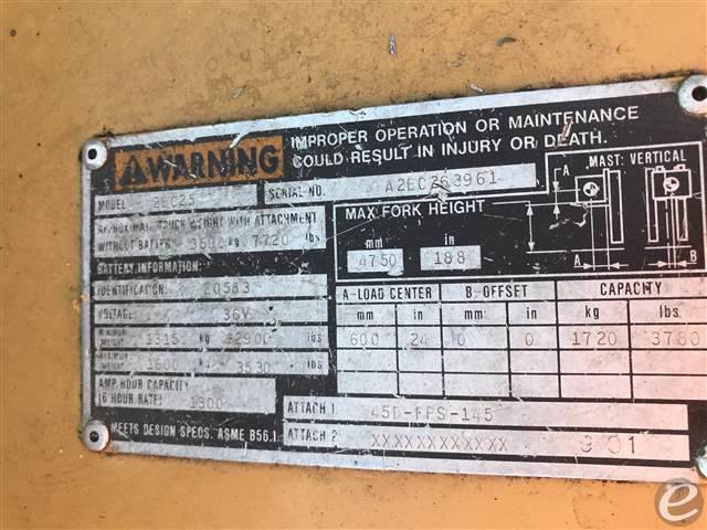 2000 Electric Cat Electric 4 Wheel Sit Down | Eliftruck