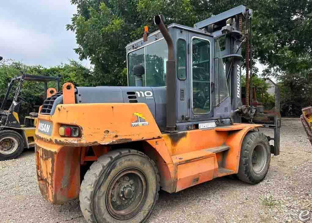 2009 Diesel Doosan Sit Down Rider D110S-5 - 123Forklift