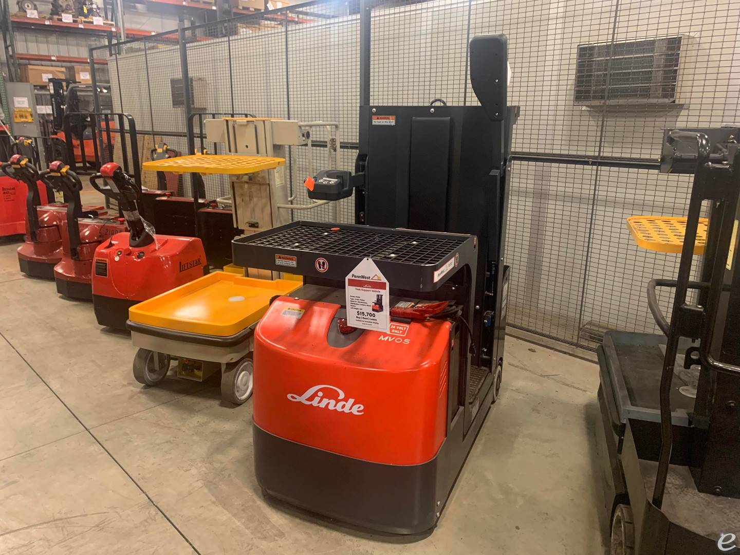 2019 Electric Linde MV05 Electric Order Picker