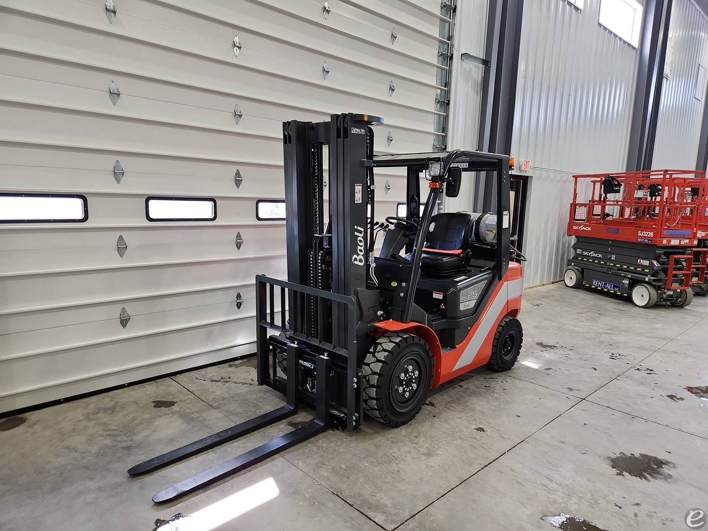2022 LP Gas Baoli KBG25 Pneumatic Tire 4 Wheel Sit Down