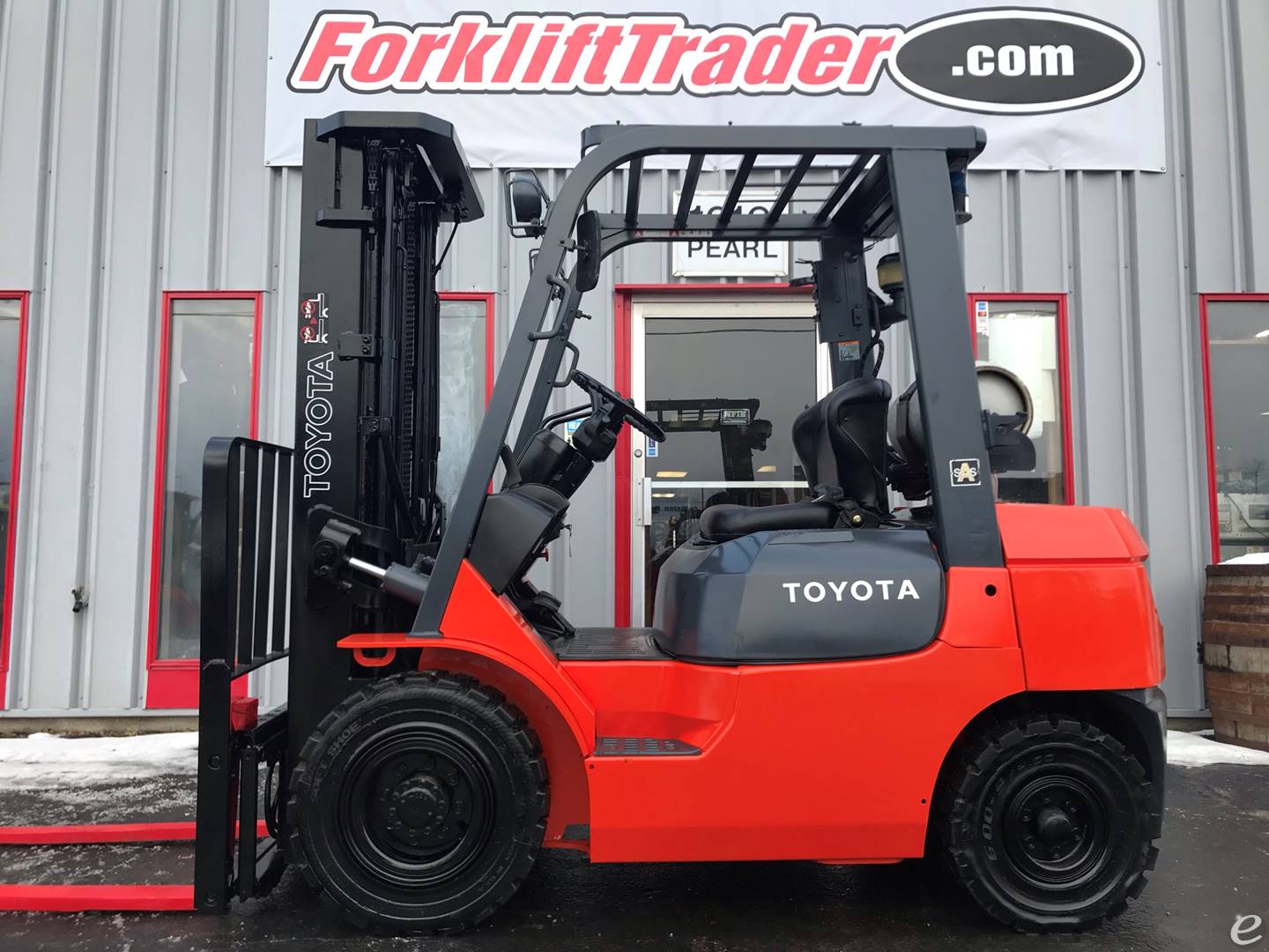 2006 LP Gas Toyota 7FGU25 Pneumatic Tire 4 Wheel Sit Down