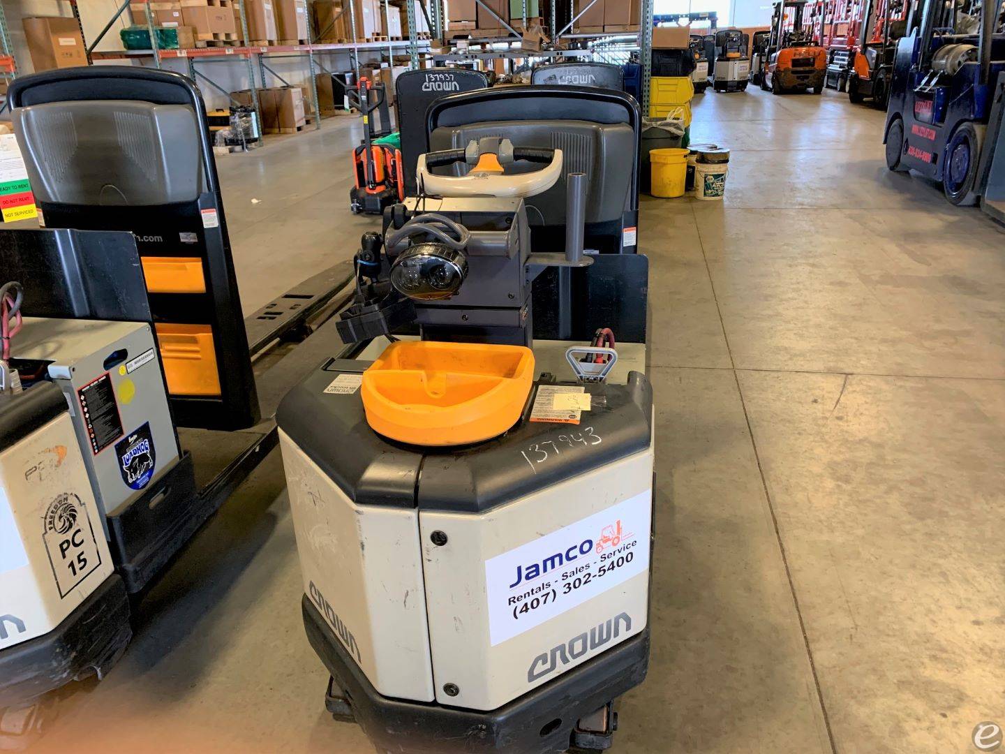 2017 Electric Crown Electric Walkie/Rider Pallet Jack | Eliftruck