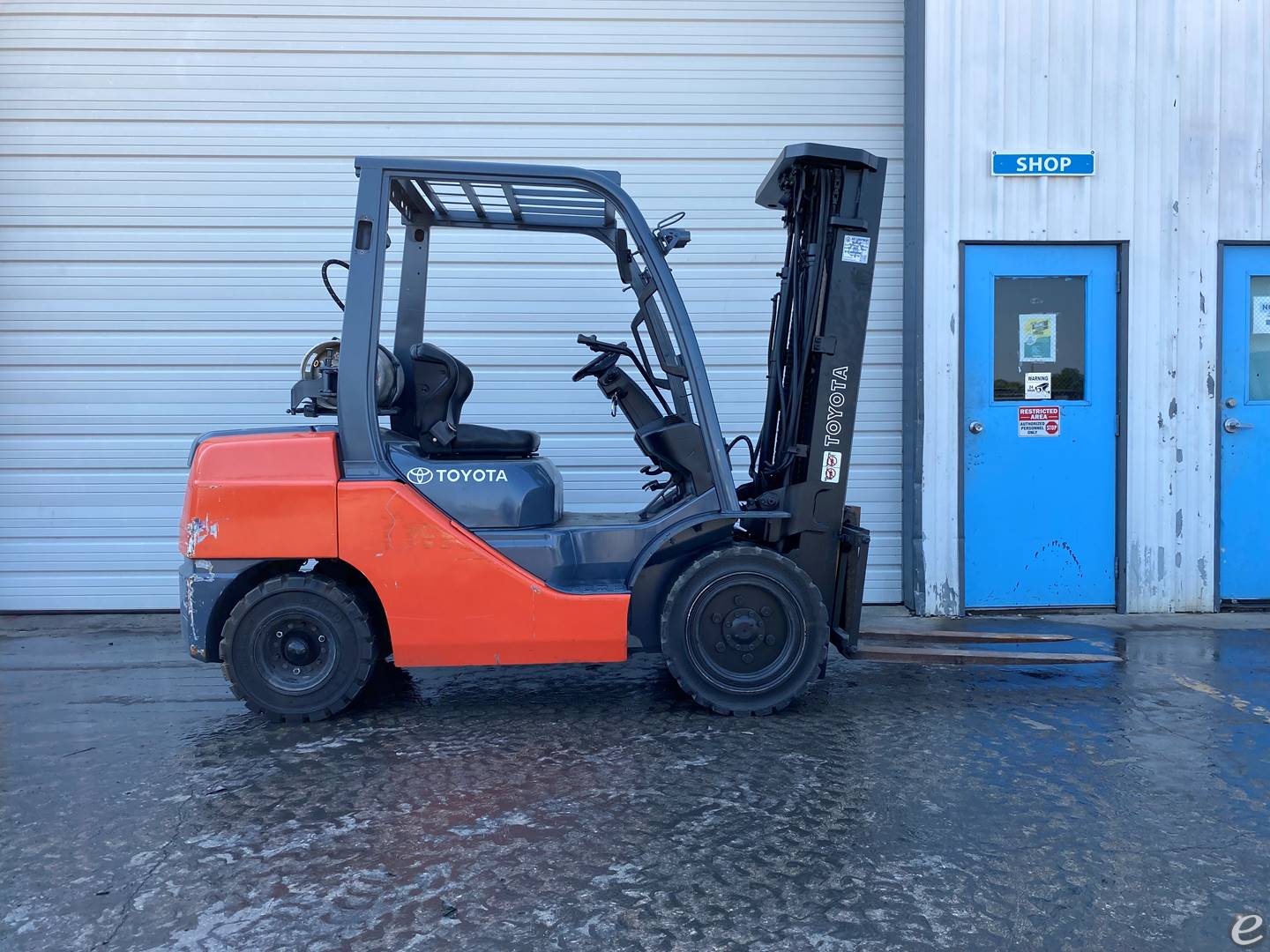 2016 LP Gas Toyota Pneumatic Tire 4 Wheel Sit Down | Eliftruck