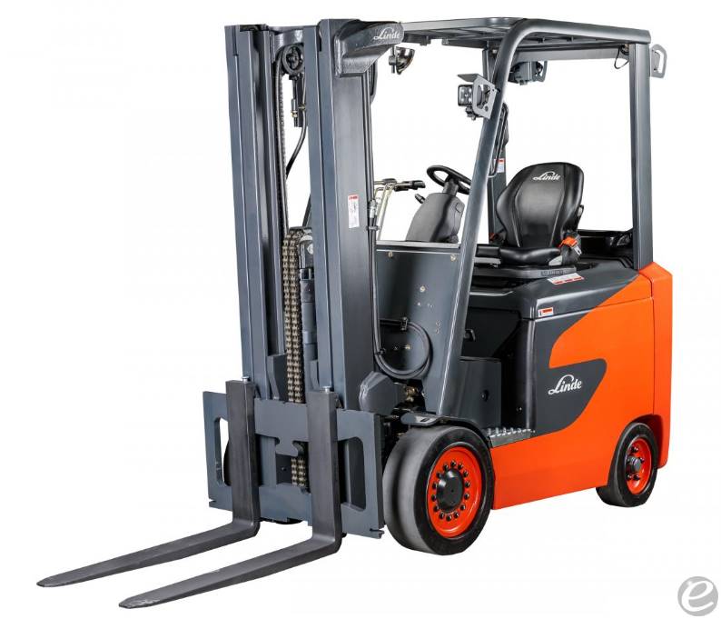 2021 Electric Linde Electric 4 Wheel Sit Down | Eliftruck