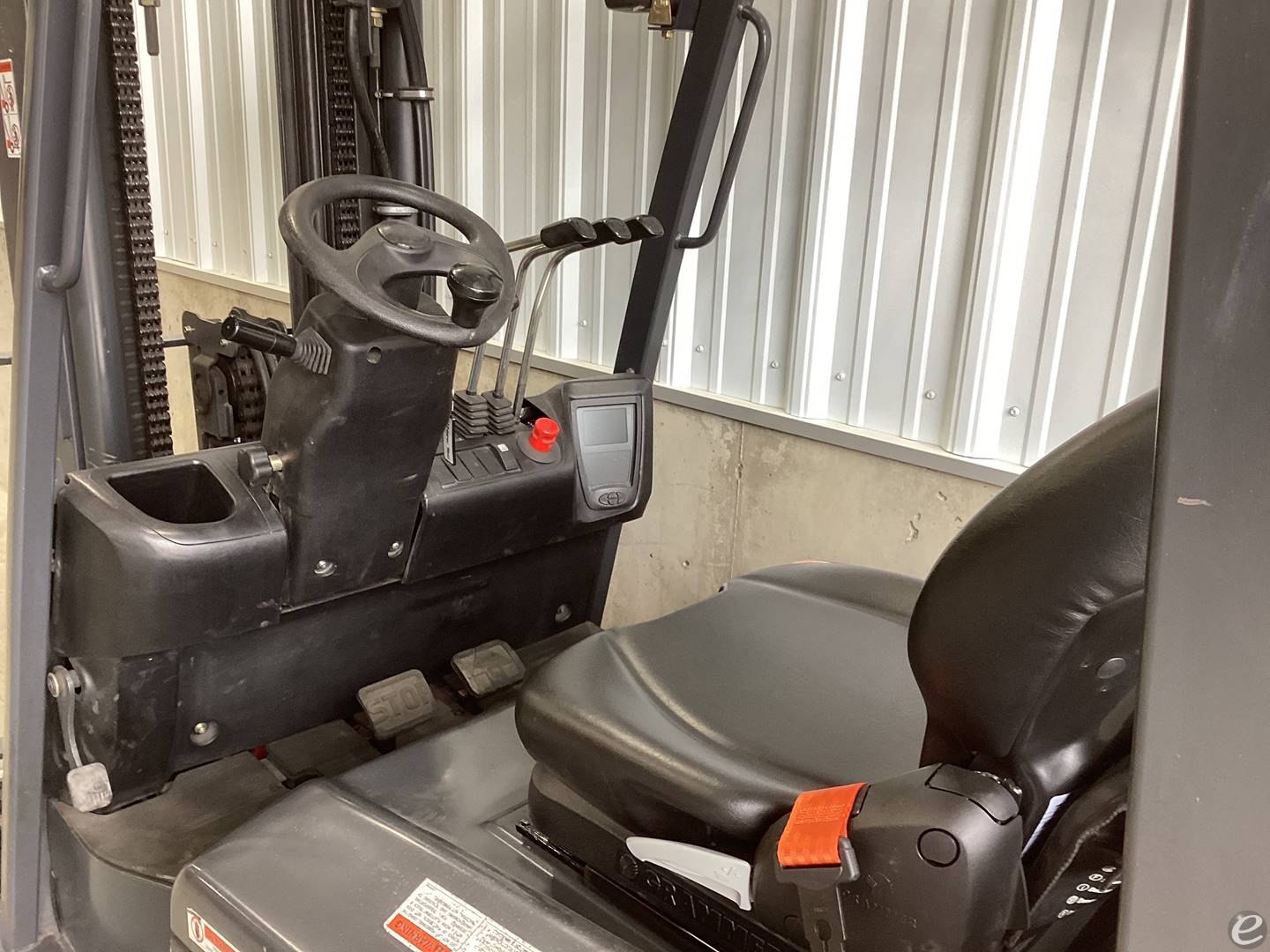 2018 Electric Linde E25C Electric 4 Wheel Sit Down