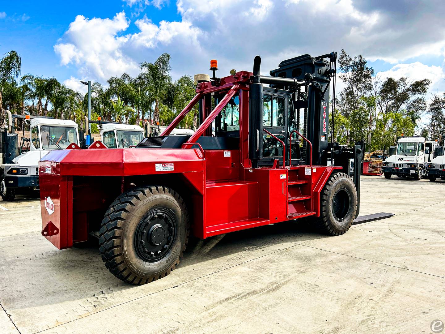 2005 Diesel Taylor Pneumatic Tire 4 Wheel Sit Down | Eliftruck