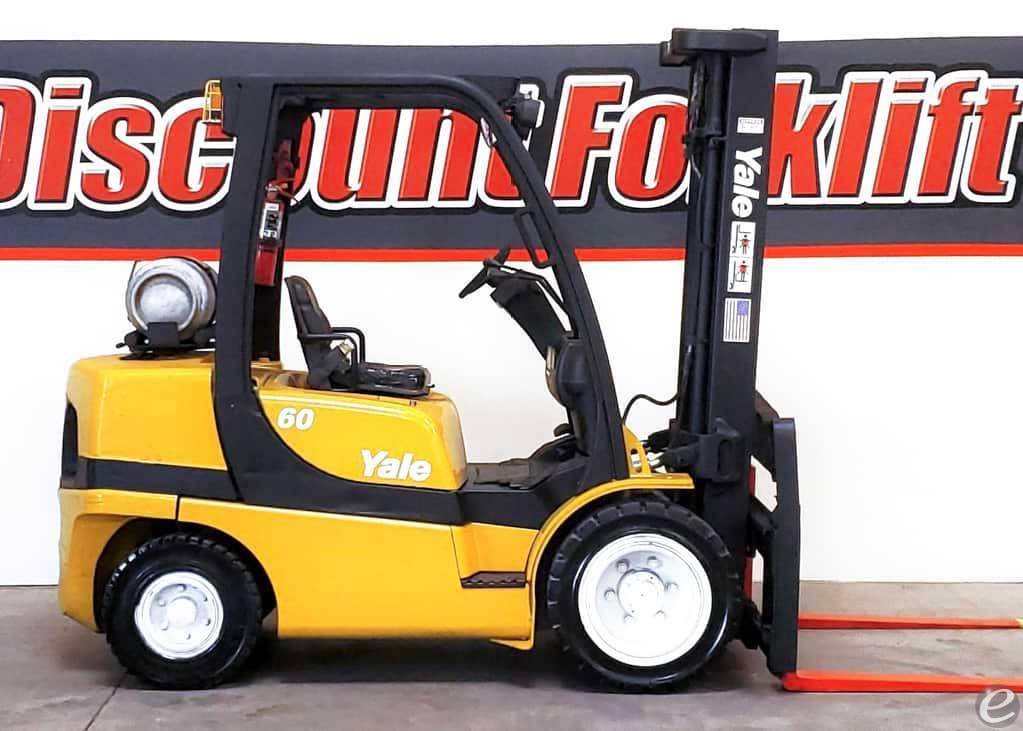 2006 LP Gas Yale Sit Down Rider GLP060VXEVSE087 - 123Forklift
