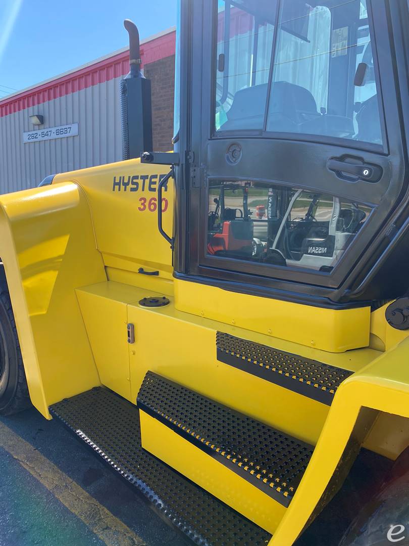 2015 Diesel Hyster H360HD2 Pneumatic Tire 4 Wheel Sit Down