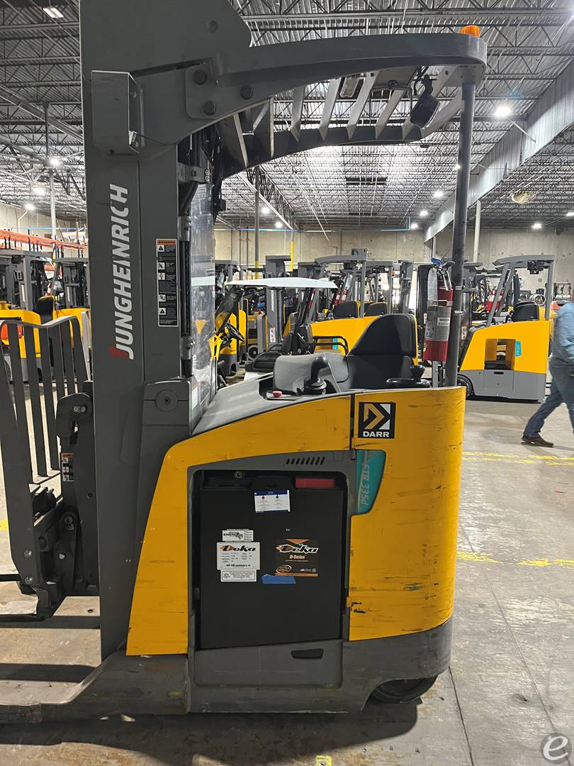 2017 Electric Jungheinrich ETR335D Electric Narrow Aisle Double Reach