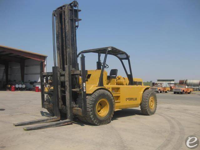 Diesel Cat Pneumatic Tire 4 Wheel Sit Down | Eliftruck