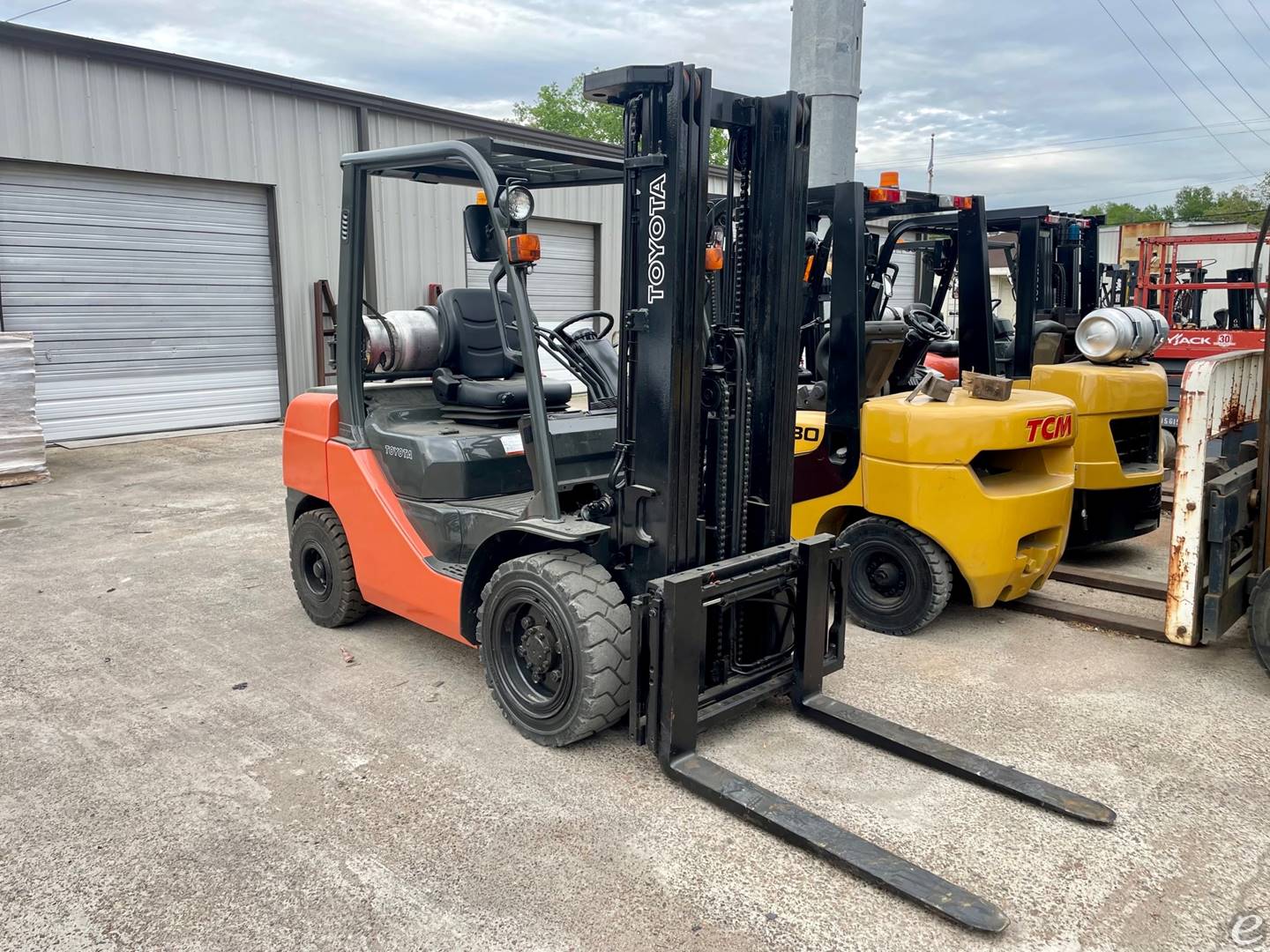 2010 LP Gas Toyota 8FGU32 Pneumatic Tire 4 Wheel Sit Down