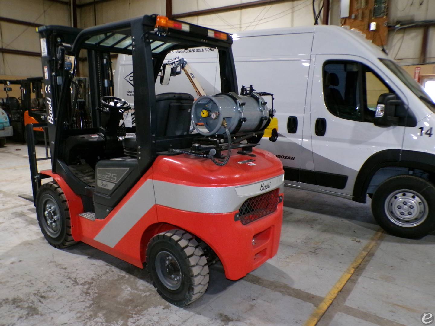 2024 LP Gas Baoli KBG25 Pneumatic Tire 4 Wheel Sit Down