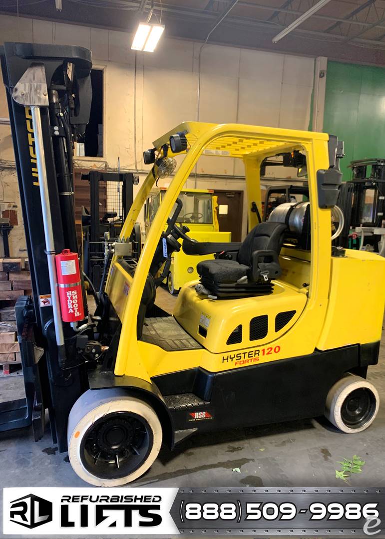 2018 Hyster S120FT-PRS Cushion Tire 4 Wheel Sit Down (Indoor Warehouse)