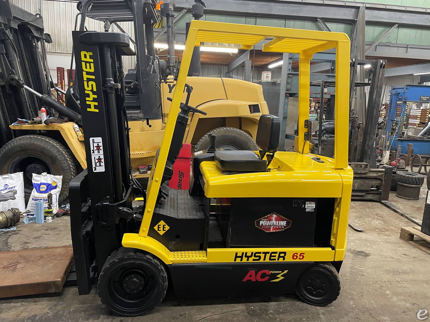 2004 Hyster E65Z Electric 4 Wheel Sit Down