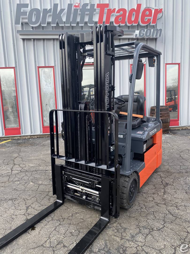 2018 Electric Toyota 8FBE18U Electric 3 Wheel Sit Down