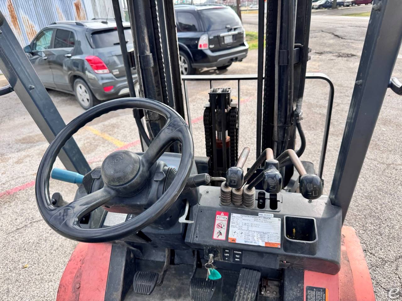 2005 LP Gas Toyota Sit Down Rider 7FGU25 - 123Forklift