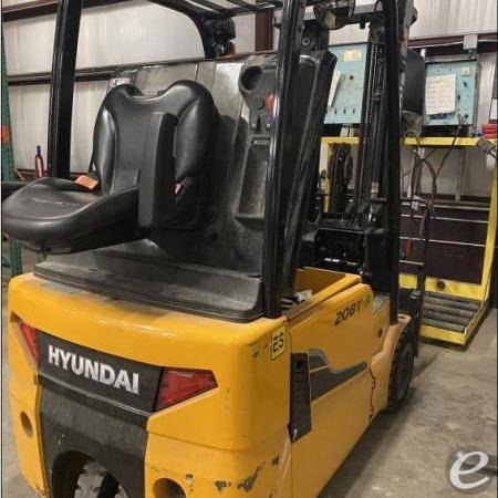 2018 Electric Hyundai Sit Down Rider 20BT-9 - 123Forklift