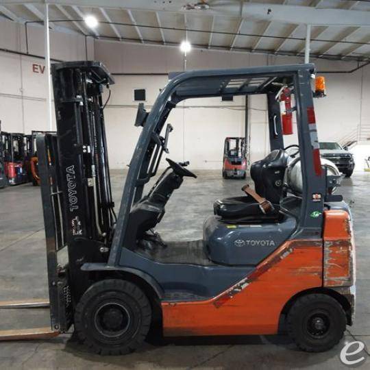 2019 LP Gas Toyota 8FGU18 Pneumatic Tire 4 Wheel Sit Down